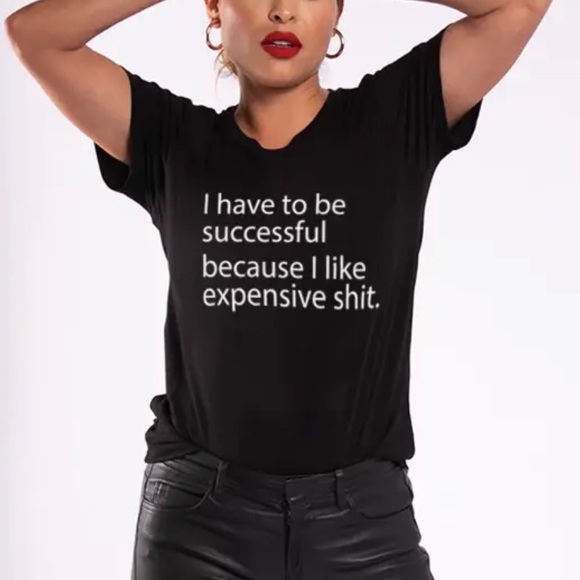 Boutique | Tops | Expensive Ish Graphic Relaxed Fit Tee | Poshmark